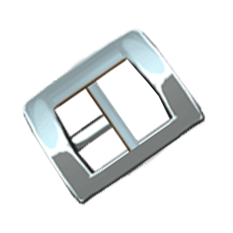 Stainless, anti-allergy, hammered steel